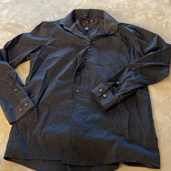 jf j.ferrar | Shirts | Jf J Ferrar Slim Stretch Button Up Ls Shirt ...